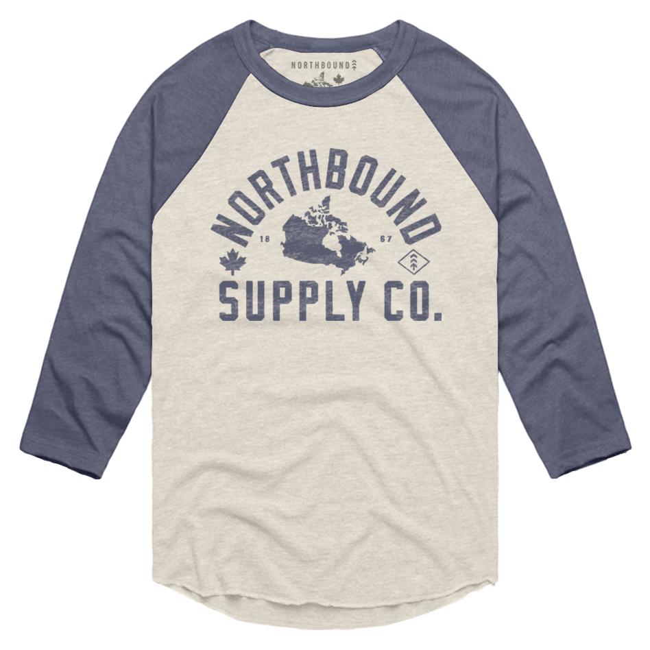 Northbound - True North Raglan – Twig & Barry's Apparel Co.