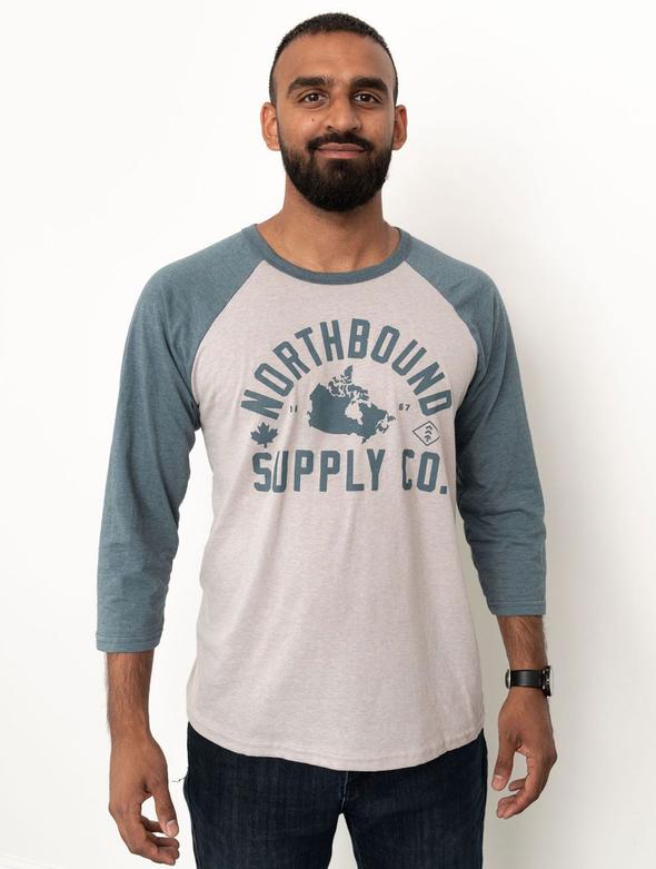 Northbound - True North Raglan – Twig & Barry's Apparel Co.