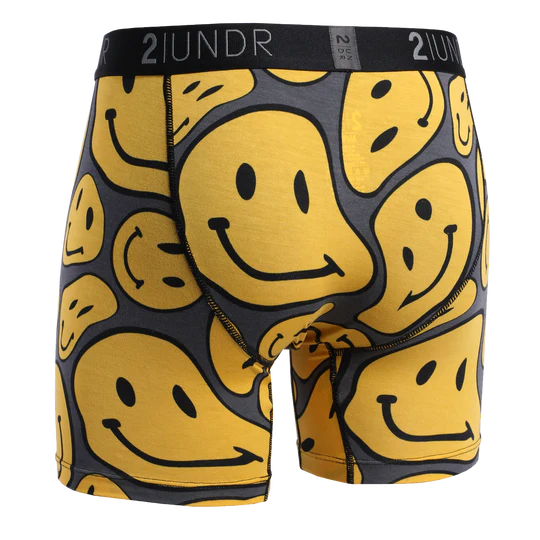 2UNDR Swing Shift - Boxer Brief - Smiley – Twig & Barry's Apparel Co.